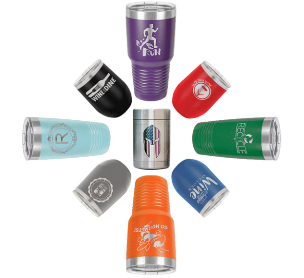Laser Engraved Cups – Fifty-One Designs